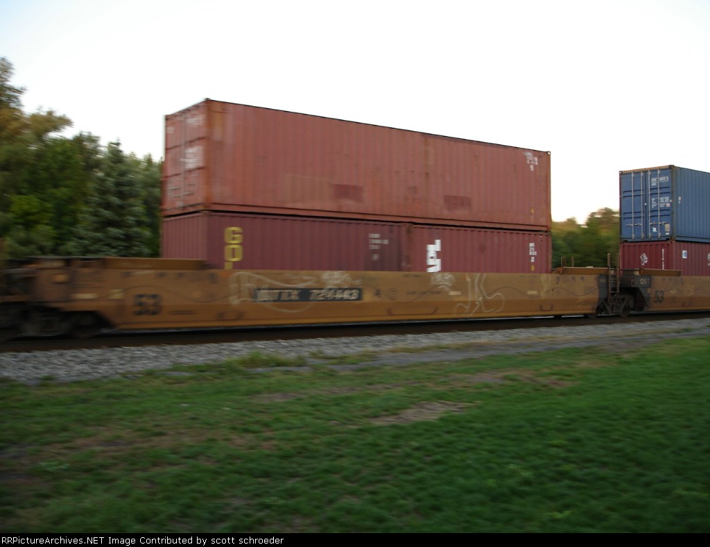 DTTX 724443A Double Stackcar EB